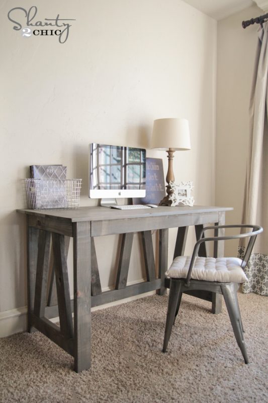 How to Build a Desk for $20 (Bonus: 5 Cheap DIY Desk Plans & Ideas)