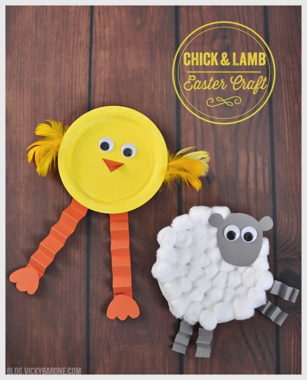 90 Creative & Easy DIY Easter Crafts for Your Kids to Make with You