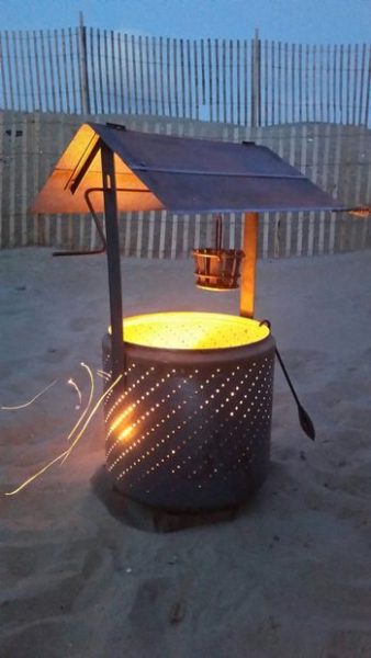 22 Unique DIY Burn Barrel Design Ideas for Decoration & Functionality