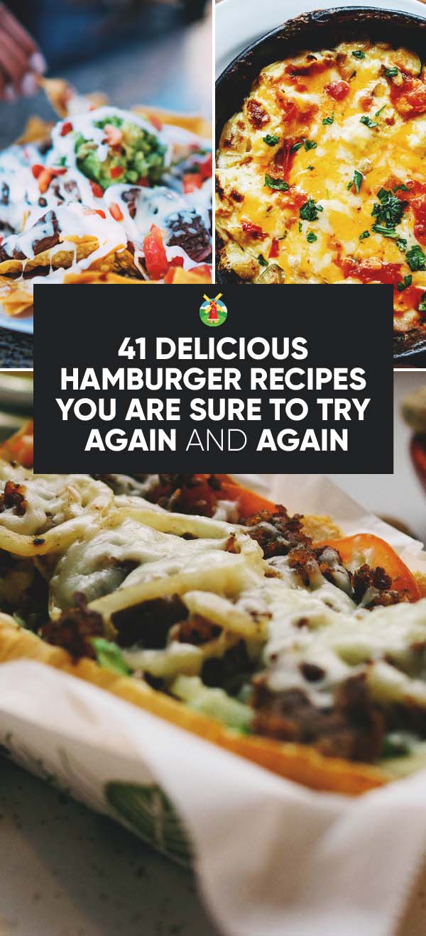 41 Delicious Hamburger Recipes You Are Sure to Try Again and Again