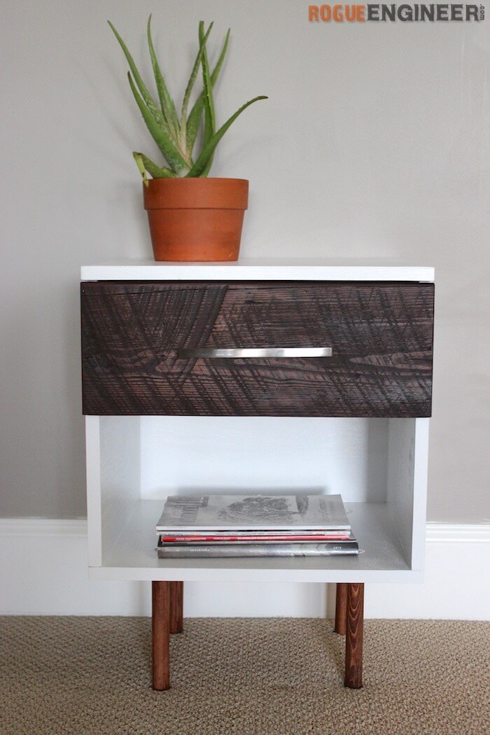 100 Functional DIY Nightstand Builds to Instantly Impress your Guests ...