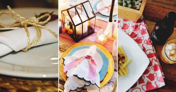 63 DIY Cloth Napkins for Your Next Dinner Party