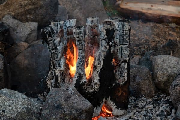 How to Make (and Cook On) a Swedish Fire Log